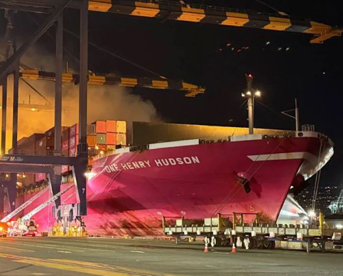 ONE Henry Hudson Fire: Risks and Cargo Insurance